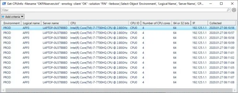 Get Processor Cpu Information Using Powershell Script Improve Scripting